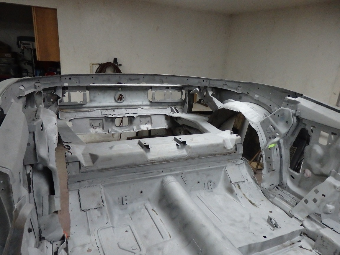 1967 Camaro RS/SS Conv Restoration - Rear Inner Sheetmetal Repair