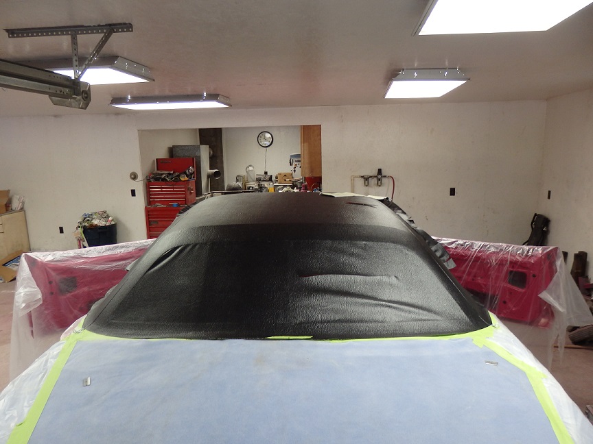 1970 Panther Pink Challenger Restoration - Vinyl Top and Headliner